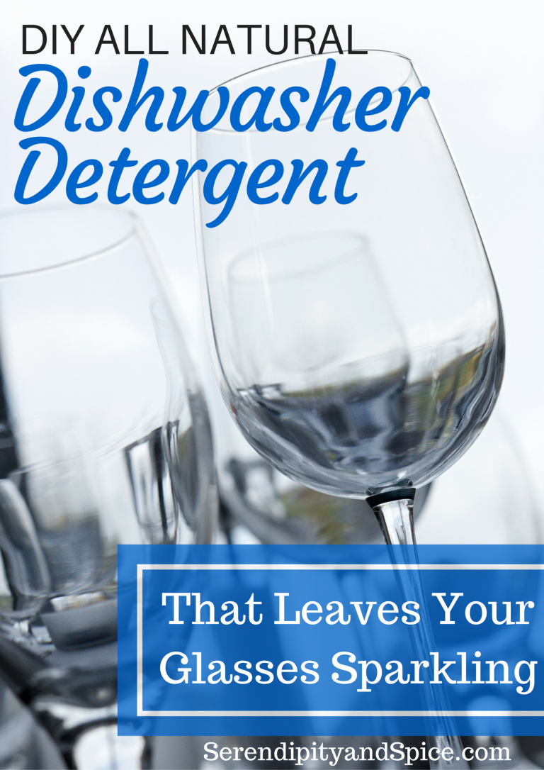 DIY All Natural Dishwasher Detergent - Serendipity And Spice