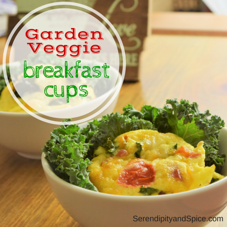 Garden Vegetable Breakfast Cups - Serendipity And Spice