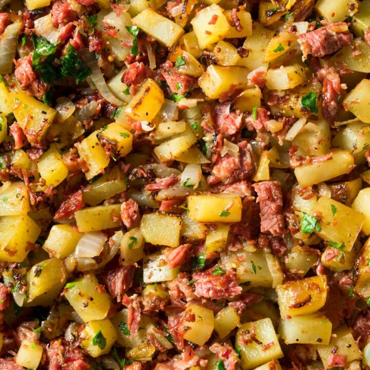 The BEST Slow Cooker Corned Beef Hash - Serendipity And Spice