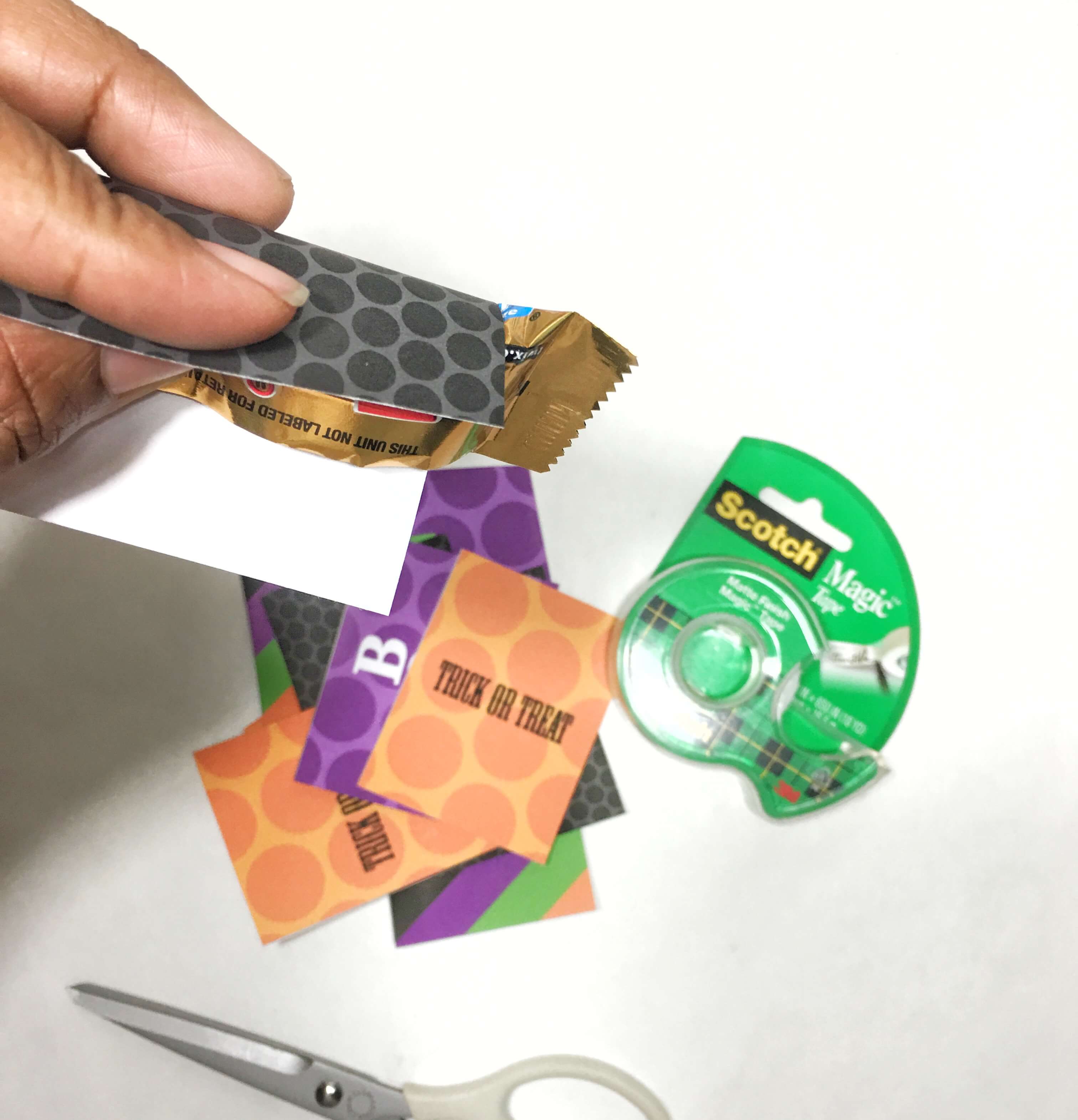 Halloween Candy Wrap + Printable - Serendipity And Spice