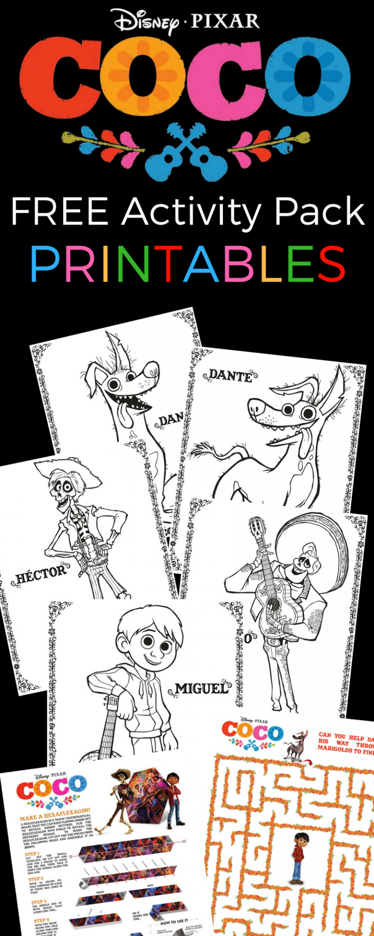 Free: Disney's COCO Printable Activity Pack - Serendipity And Spice