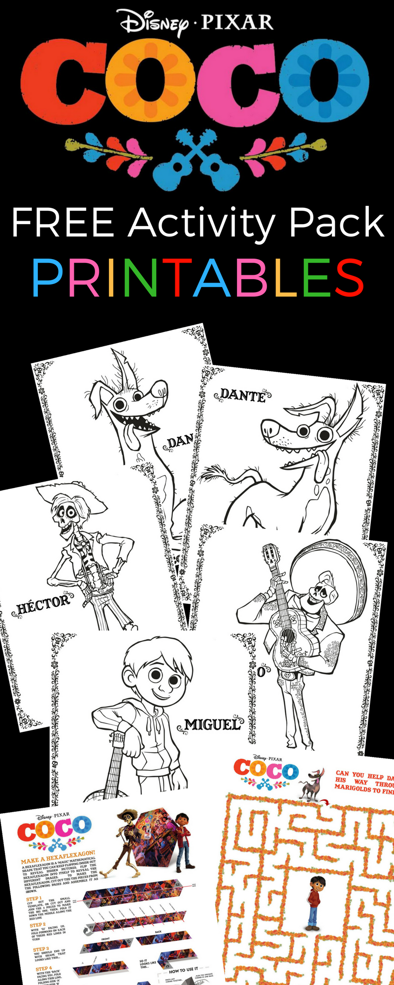 Free: Disney's COCO Printable Activity Pack - Serendipity And Spice