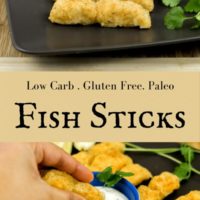 Fish Sticks Recipe - Low Carb, Gluten Free and Paleo Friendly