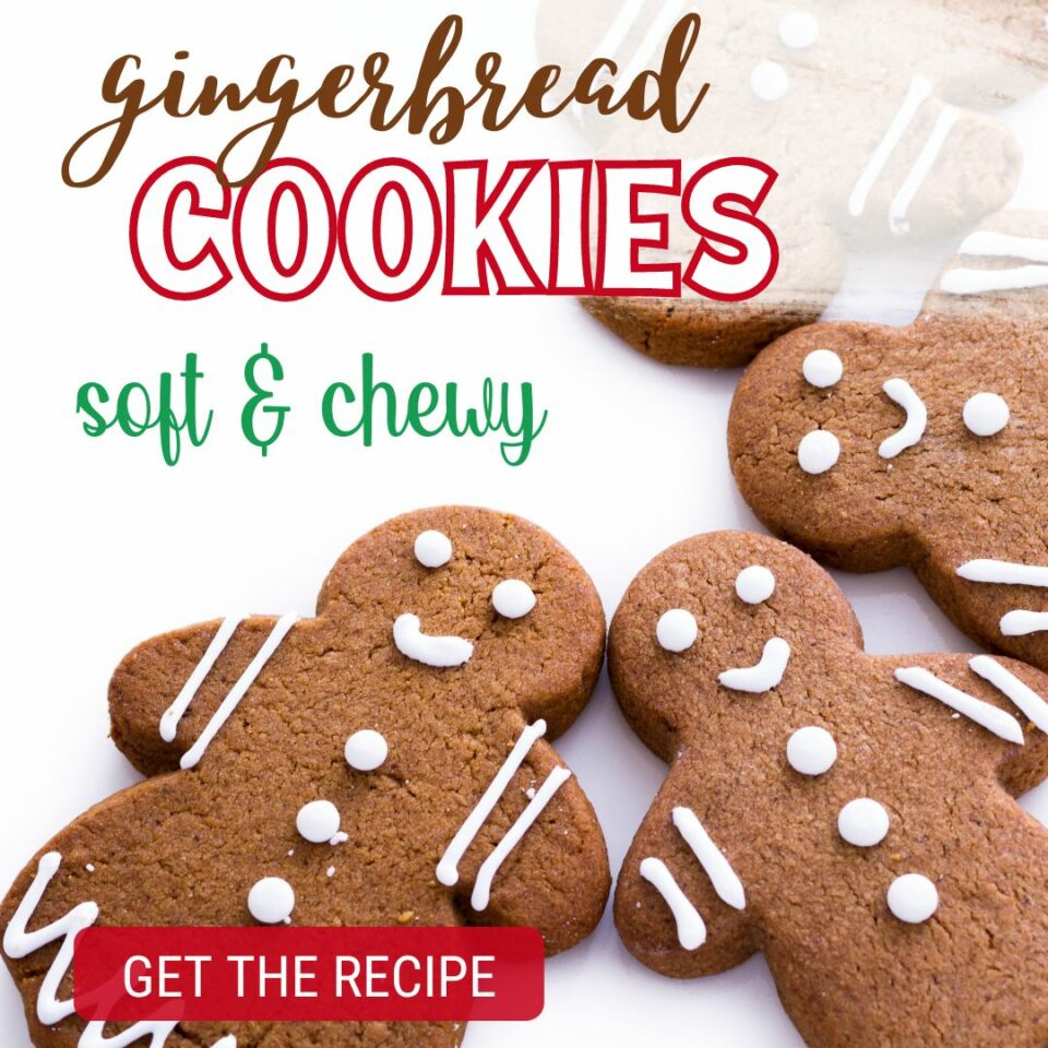 The Best Soft Gingerbread Cookies Recipe - Serendipity And Spice