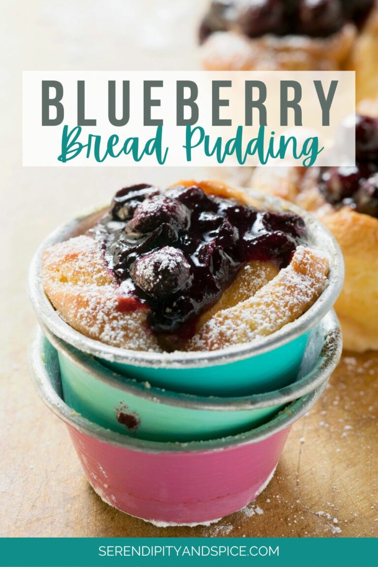 Blueberry Bread Pudding Recipe - Serendipity And Spice