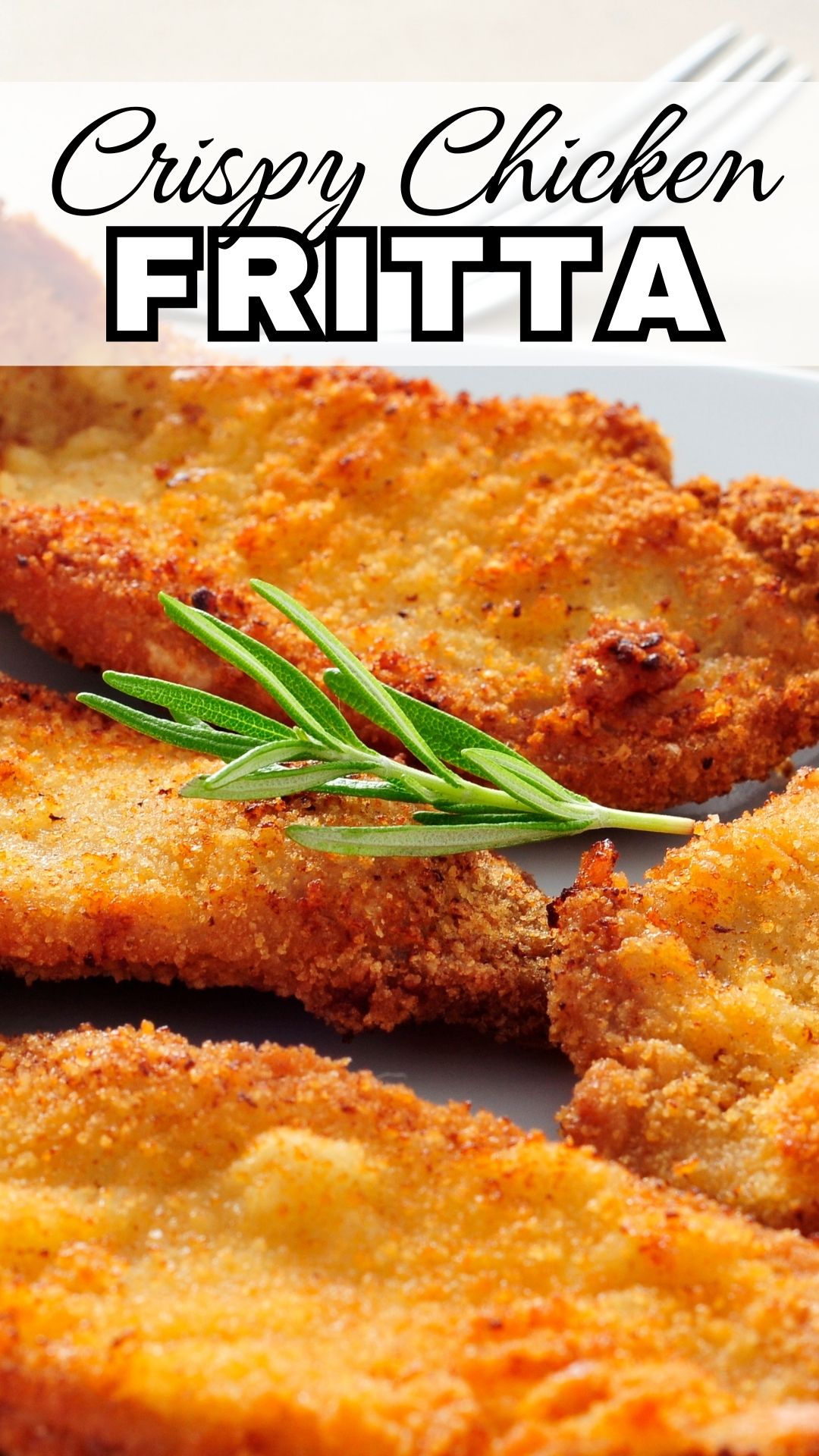 Crispy Chicken Fritta- Baked In The Oven - Serendipity And Spice