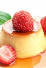 Strawberry Flan Recipe - Serendipity And Spice